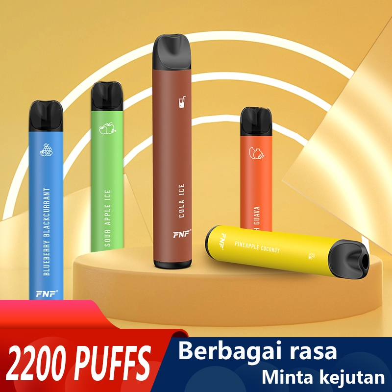 FNF PLUS-Vape Vapoor pod/Vape sekali pakai(disposable) Berbagai rasa ...