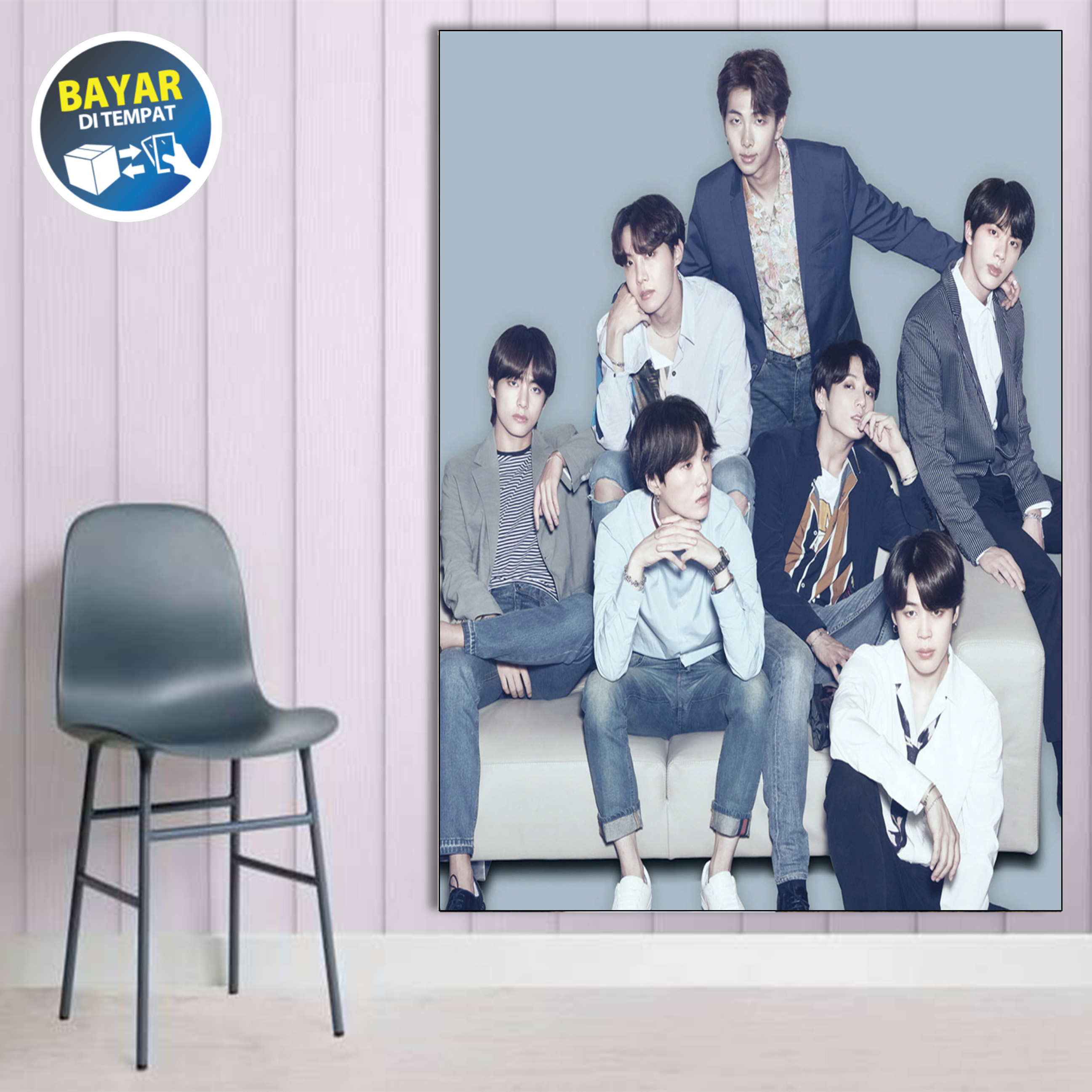 HIASAN DINDING TEMA BTS / POSTER BTS / POSTER KAYU /WALL DECOR ...