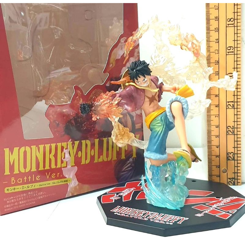 ACTION FIGURE ONE PIECE PORTGAS D ACE LUFFY FIGUR BANDAI KEMASAN BOX ...