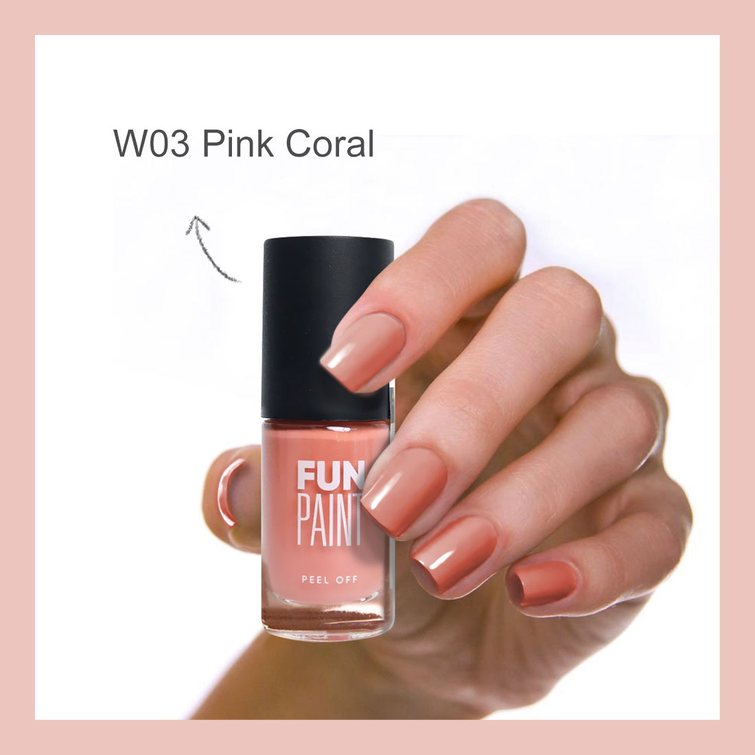 Miniso kutek peel off Fun Paint nail polish kutek peel off KUTEK kuteks ...