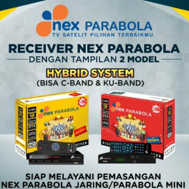 Receiver Nex Parabola nexParabola | Lazada Indonesia