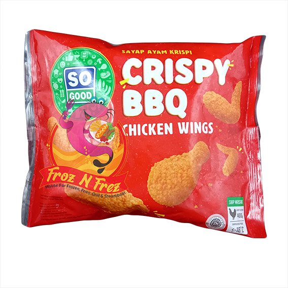 SO GOOD Chicken Wings 400 Gram - Crispy BBQ | Lazada Indonesia