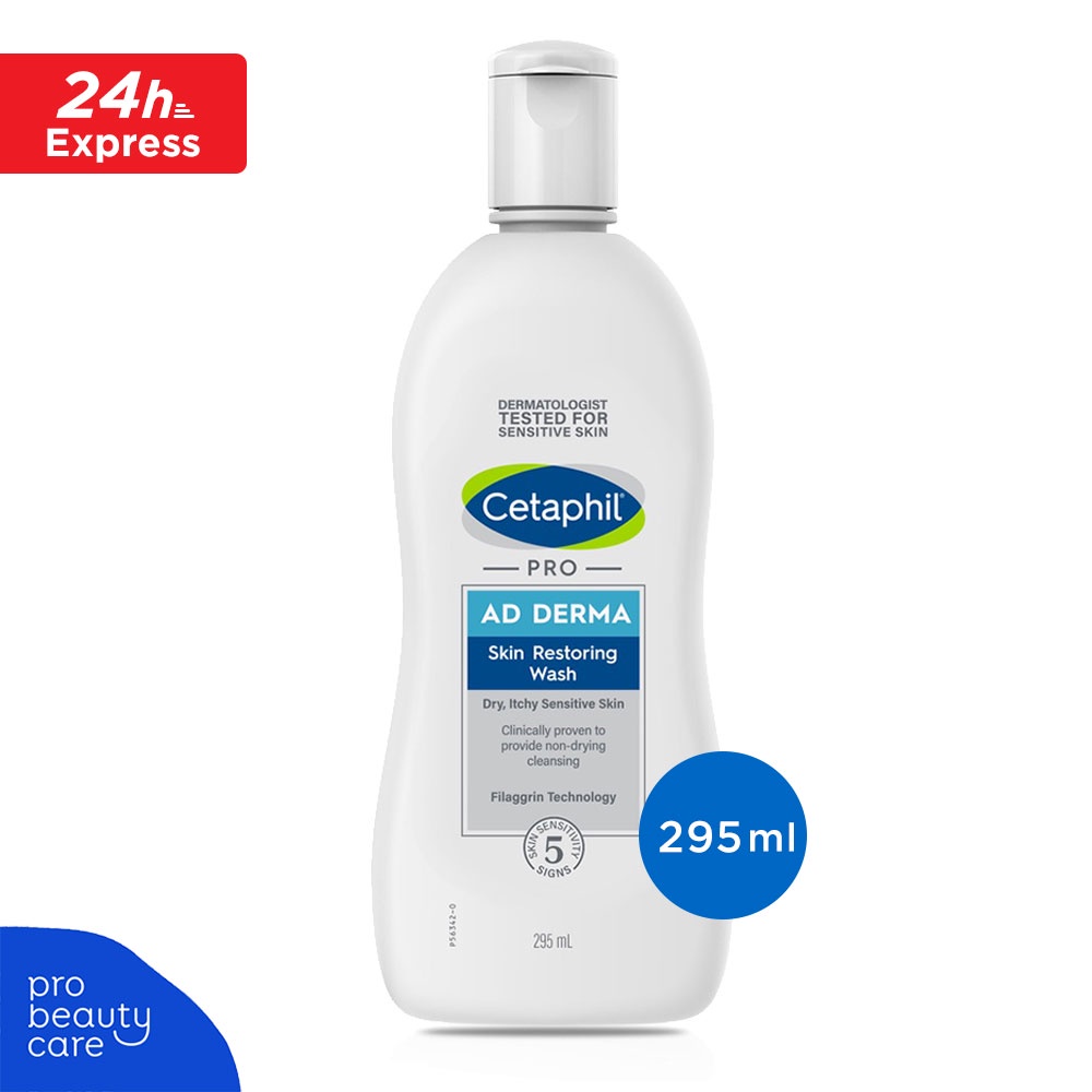 Cetaphil - Pro Ad Derma Skin Restoring Wash / Moisturizer (295 ml ...