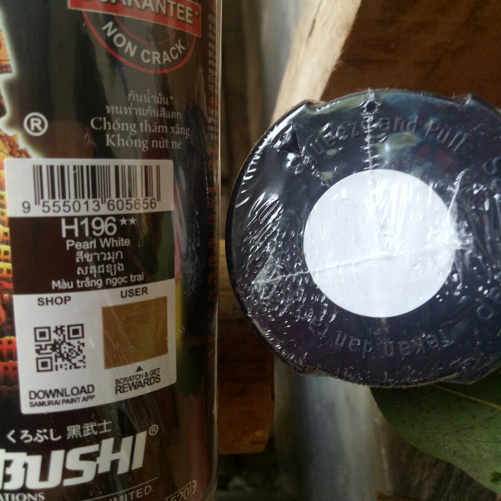 Pilok Pilox Samurai Kurobushi cat semprot samurai Hitam Samurai Hitam ...