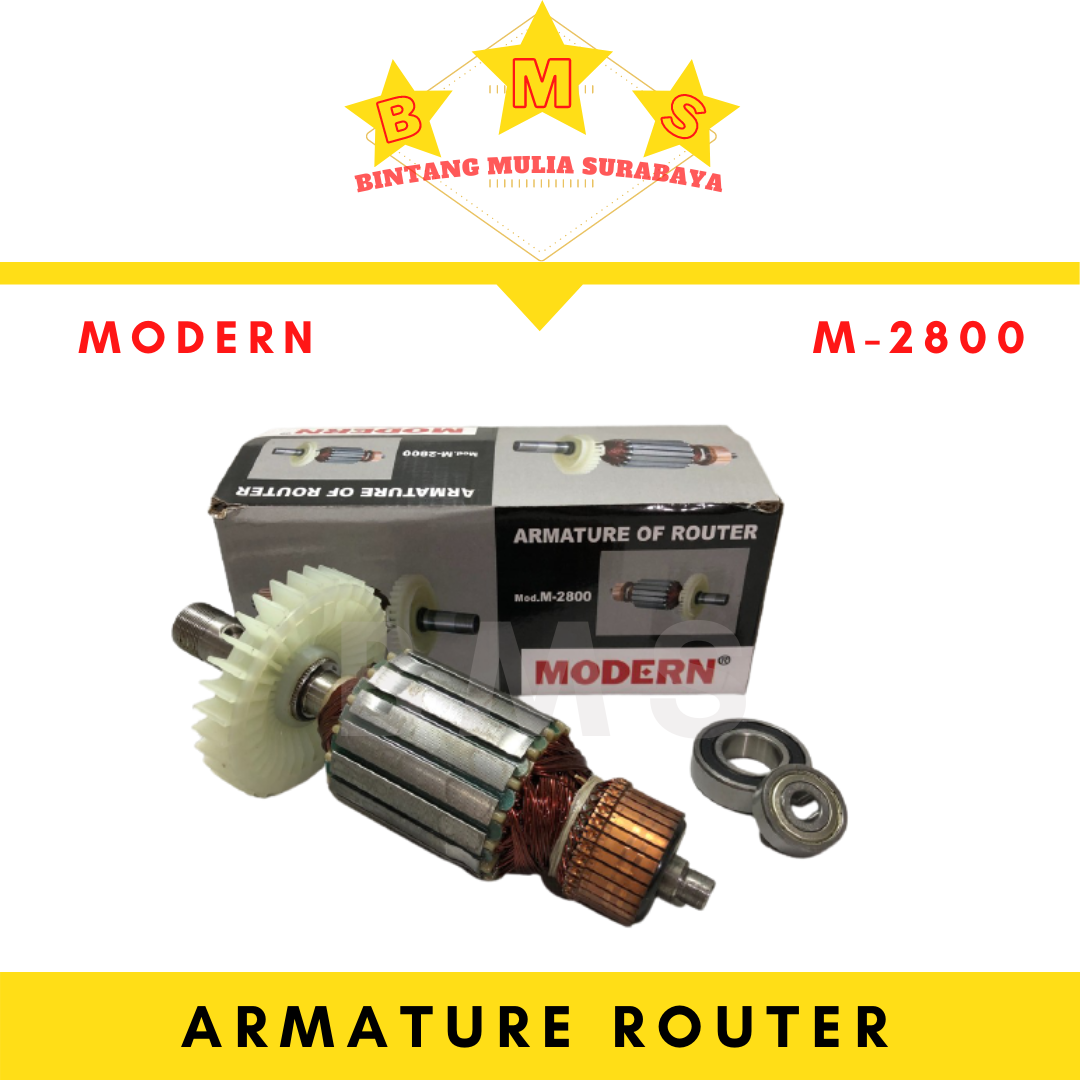 ARMATURE MESIN ROUTER MODERN M2800-MESIN ANGKER ROUTER-ANGKER MESIN ...