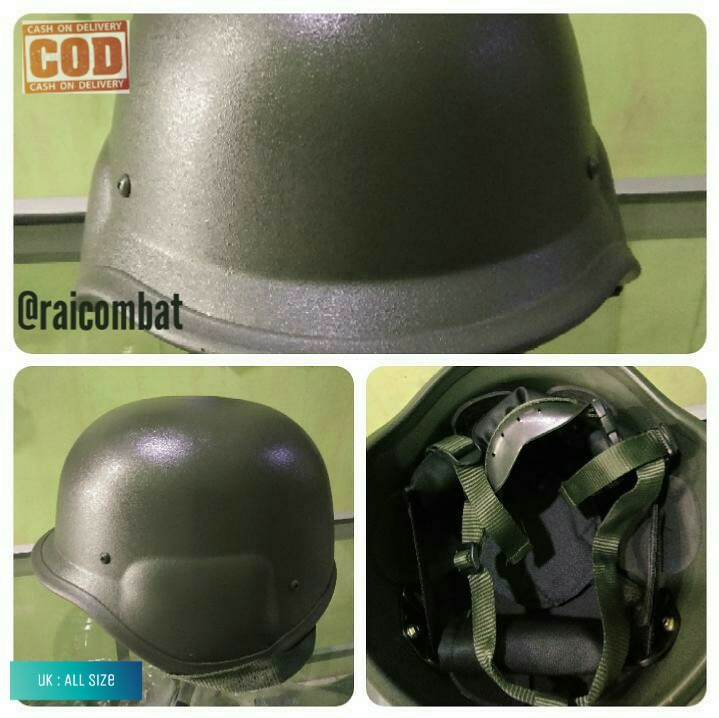 Helm Tempur TNI / Helm 3in1 TNI | Lazada Indonesia