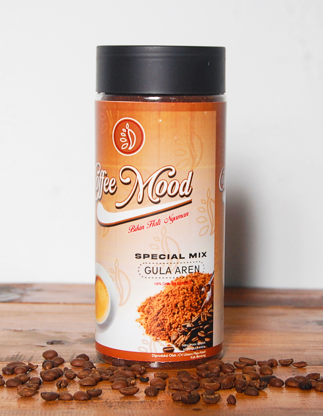 Kopi Bubuk Robusta Plus Gula Aren Coffee Mood 500gr | Lazada Indonesia