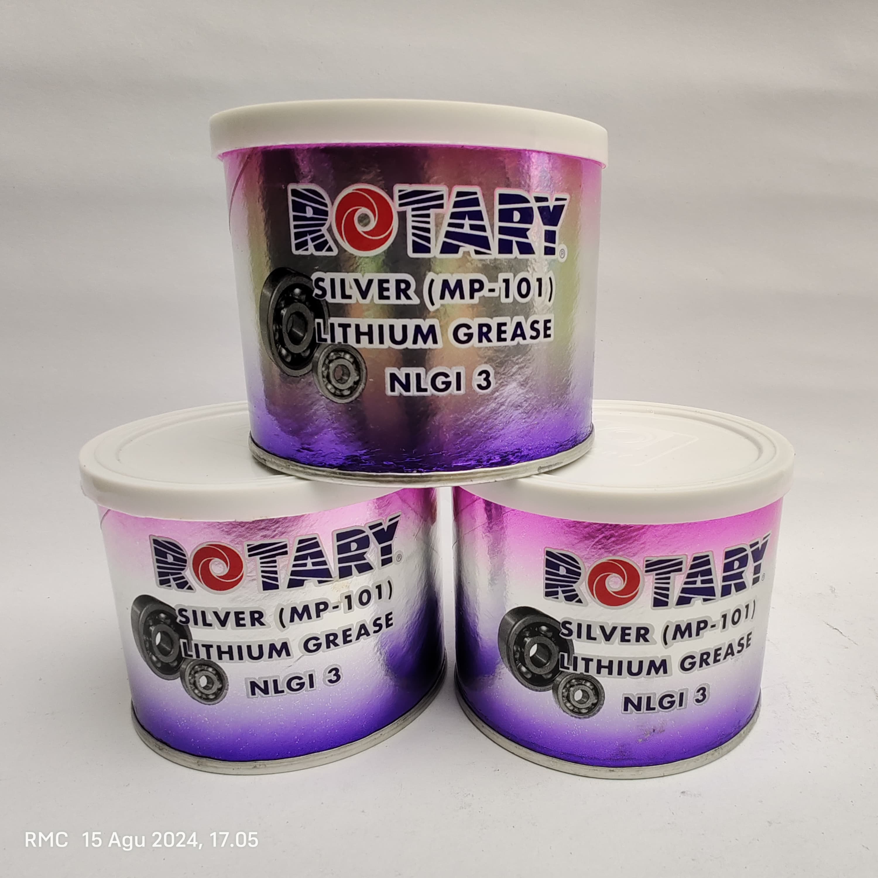 GREASE/GEMUK/STEMPET ROTARY SILVER CHASSIS GREASE 25 kg (BENING) GEMUK ...