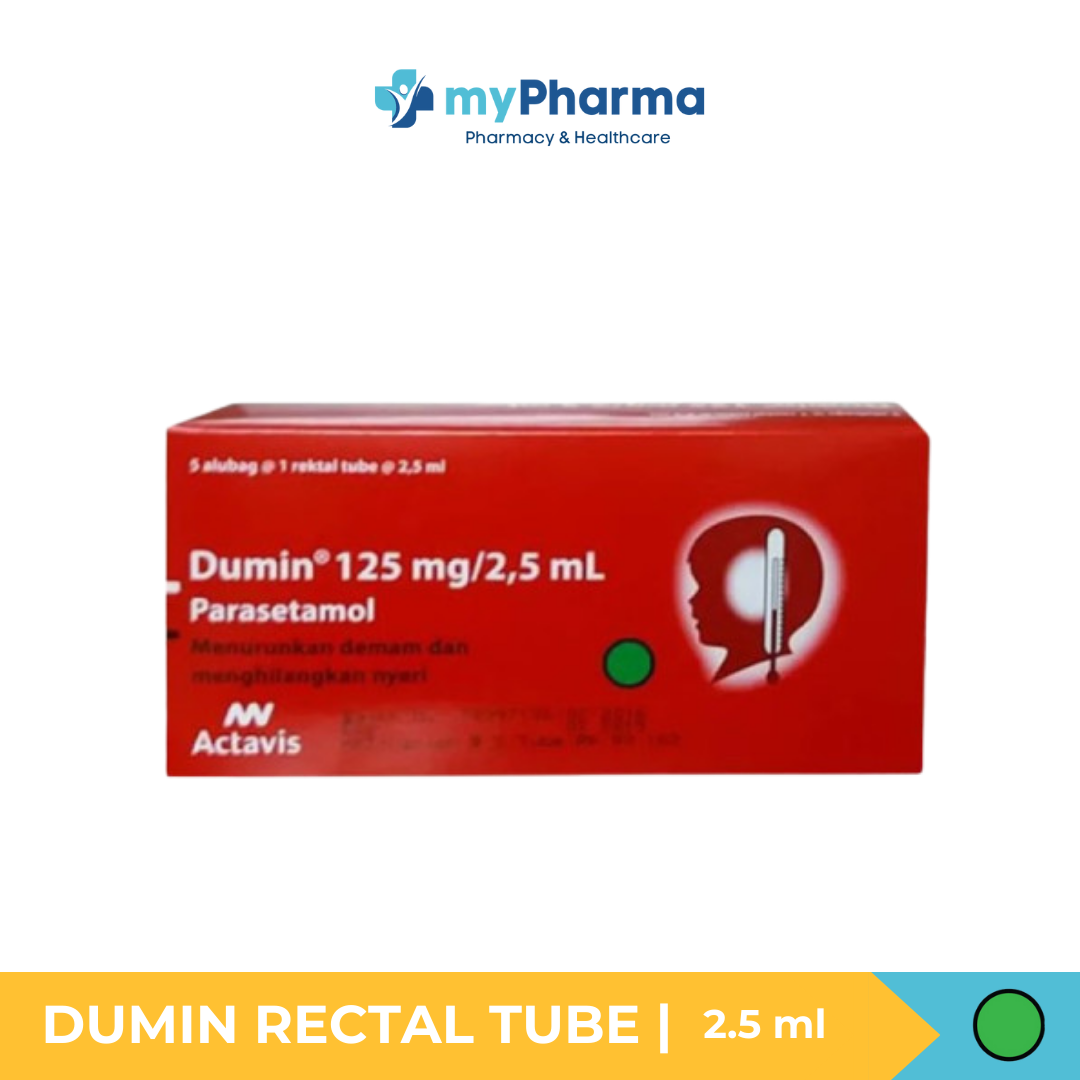 DUMIN 125 MG RECTAL TUBE 2.5 ML | Lazada Indonesia