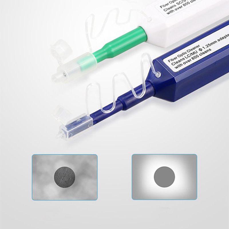 Fiber End Face Cleaning Box Fiber Wiping Tool Pigtail Cleaner Cassette ...