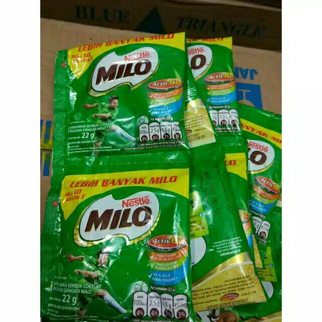 MILO SACHET 22GR / MILO BUBUK / MILO RENCENG 10 PCS | Lazada Indonesia