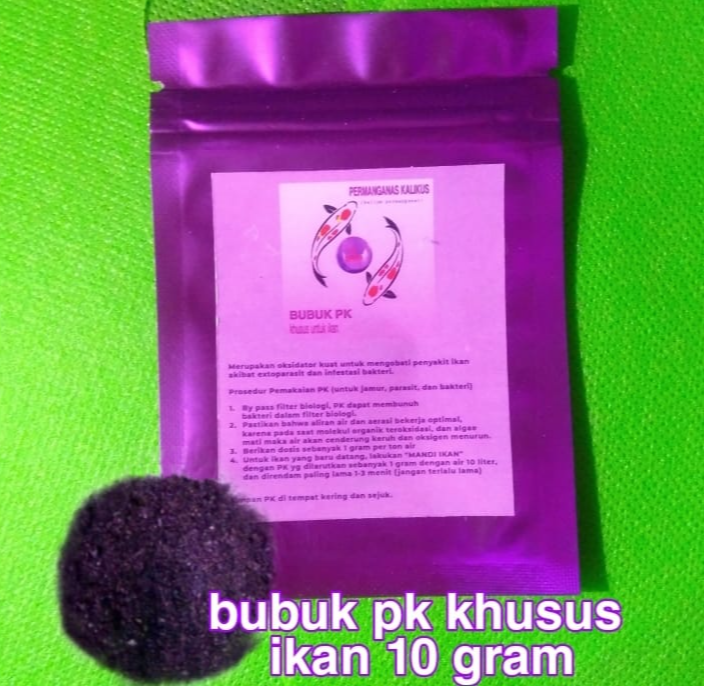 Obat Ikan PK Khusus Obat Ikan Hias Koi Permanganas Kalikus Kalium ...