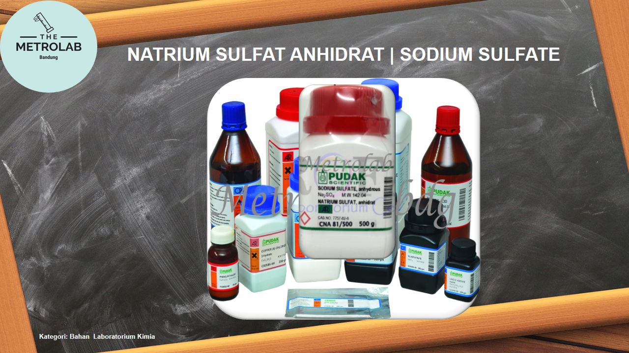 Natrium Sulfat Anhidrat | Sodium Sulfate Anhydrous | Na2SO4 | 500 gr ...