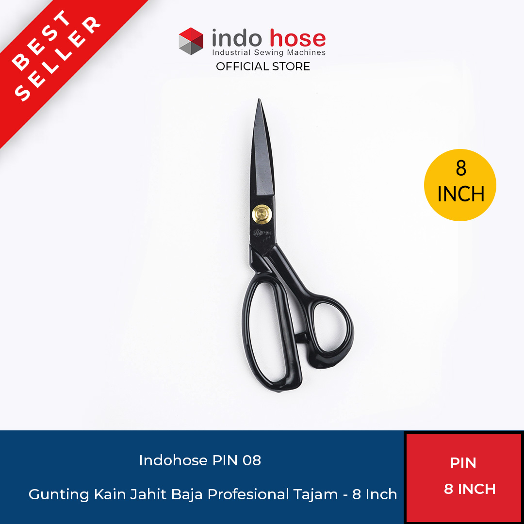 Gunting Kain Bahan Tajam PIN 08 - 8 inch | Lazada Indonesia