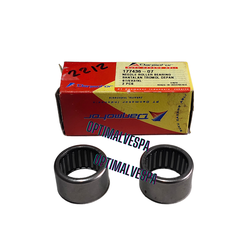 Bearing Bambu Tromol Depan Danmotor Isi 2 Vespa Pxe Excel Exclusive As ...