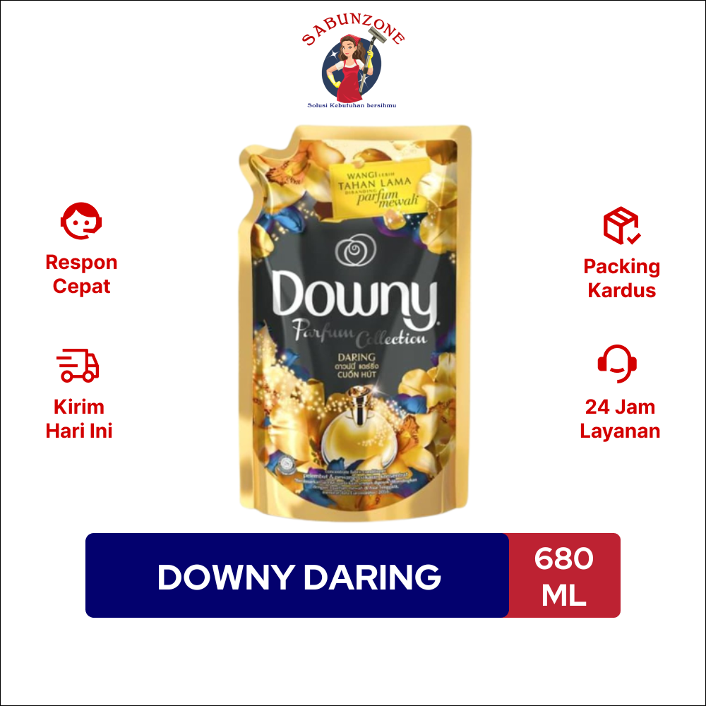 Pelembut & Pewangi Downy Daring 680 ml | Lazada Indonesia