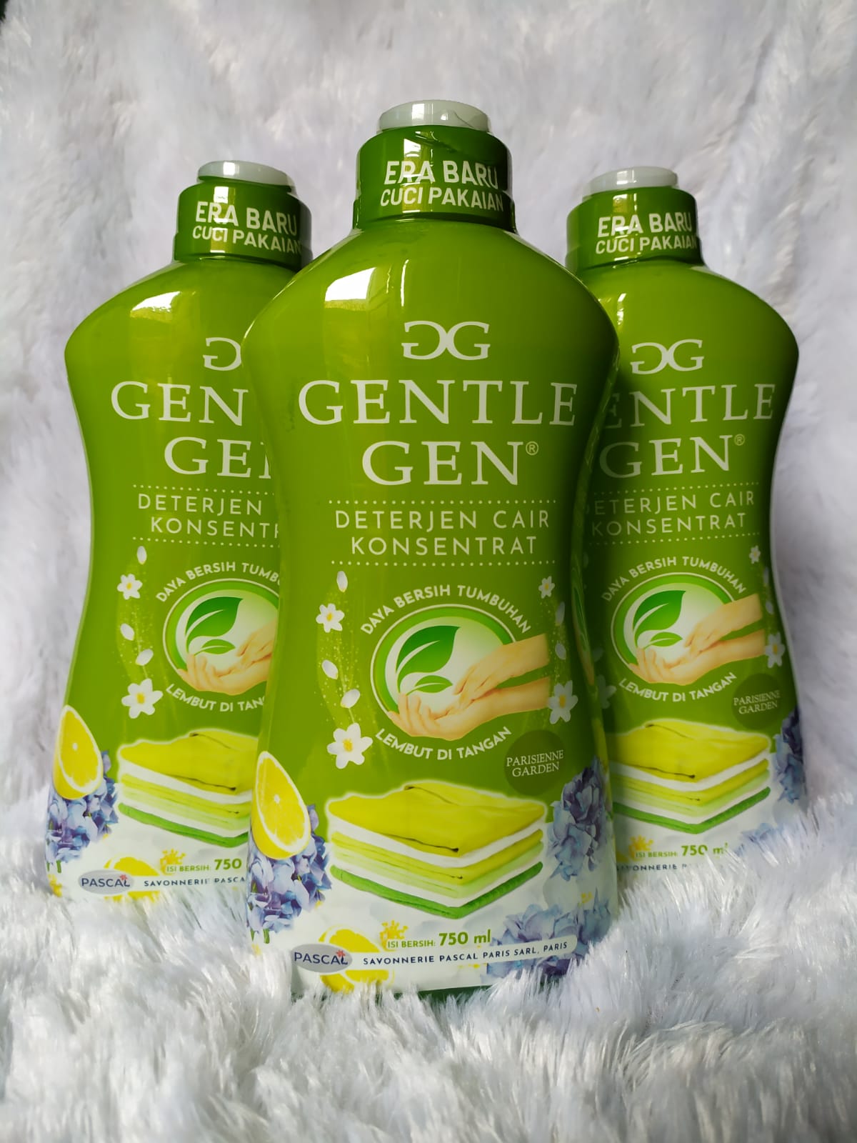 GENTLE GEN Deterjen Cair Konsentrat Ramah Lingkungan Isi 750 ml ...