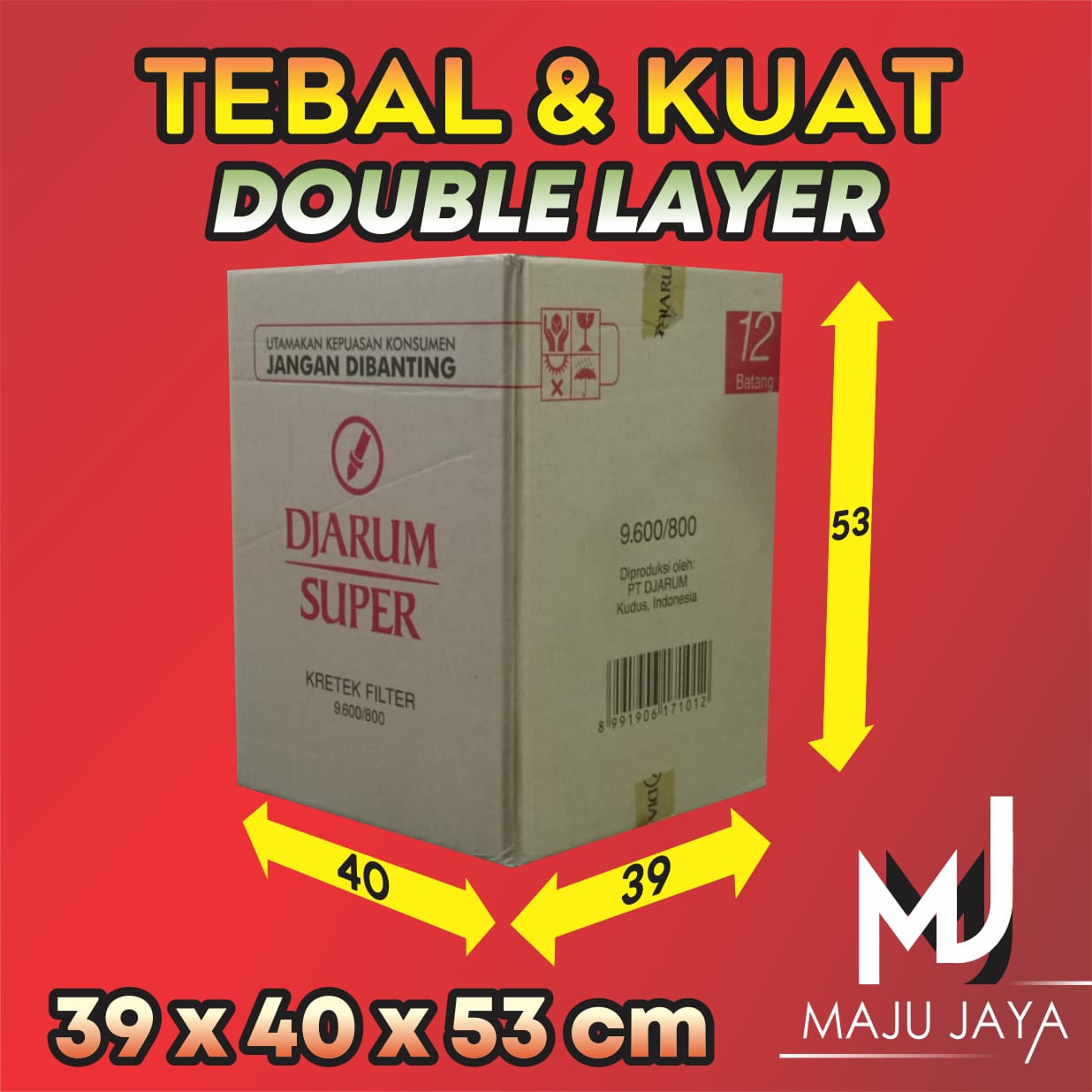 Kardus Packing Packaging Pindahan Kotak Dus Box Besar Tebal Bekas Rokok ...