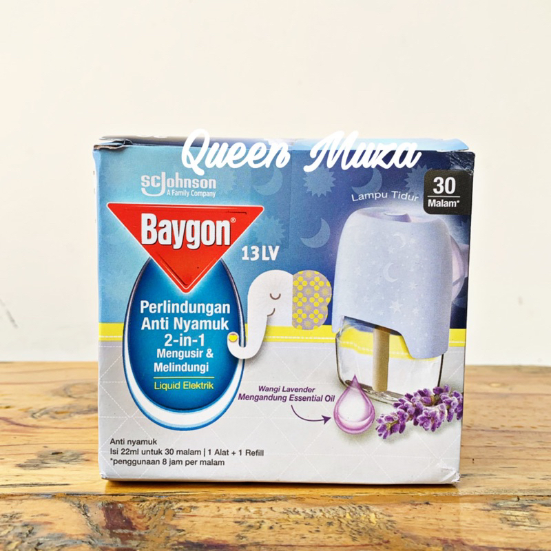 Baygon Liquid Electric Lavender Starter Pack 22ml Dengan alat plus ...