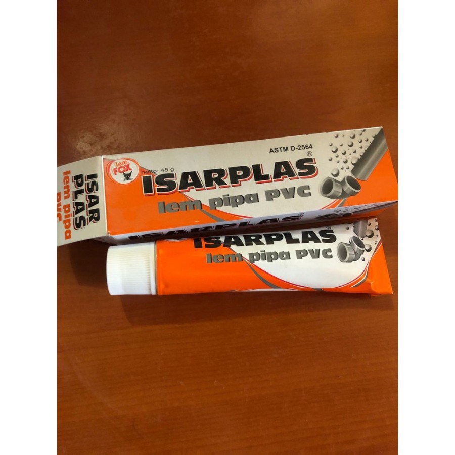 Lem Pipa PVC ISARPLAS Lem Fox 45g | Lazada Indonesia