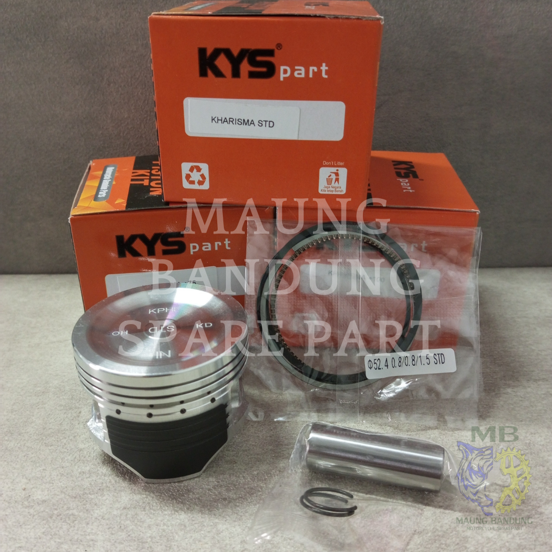 PISTON KIT KARISMA KYS PART KODE KPH PNP SUPRA X 125 KARBU MERK KYS ...