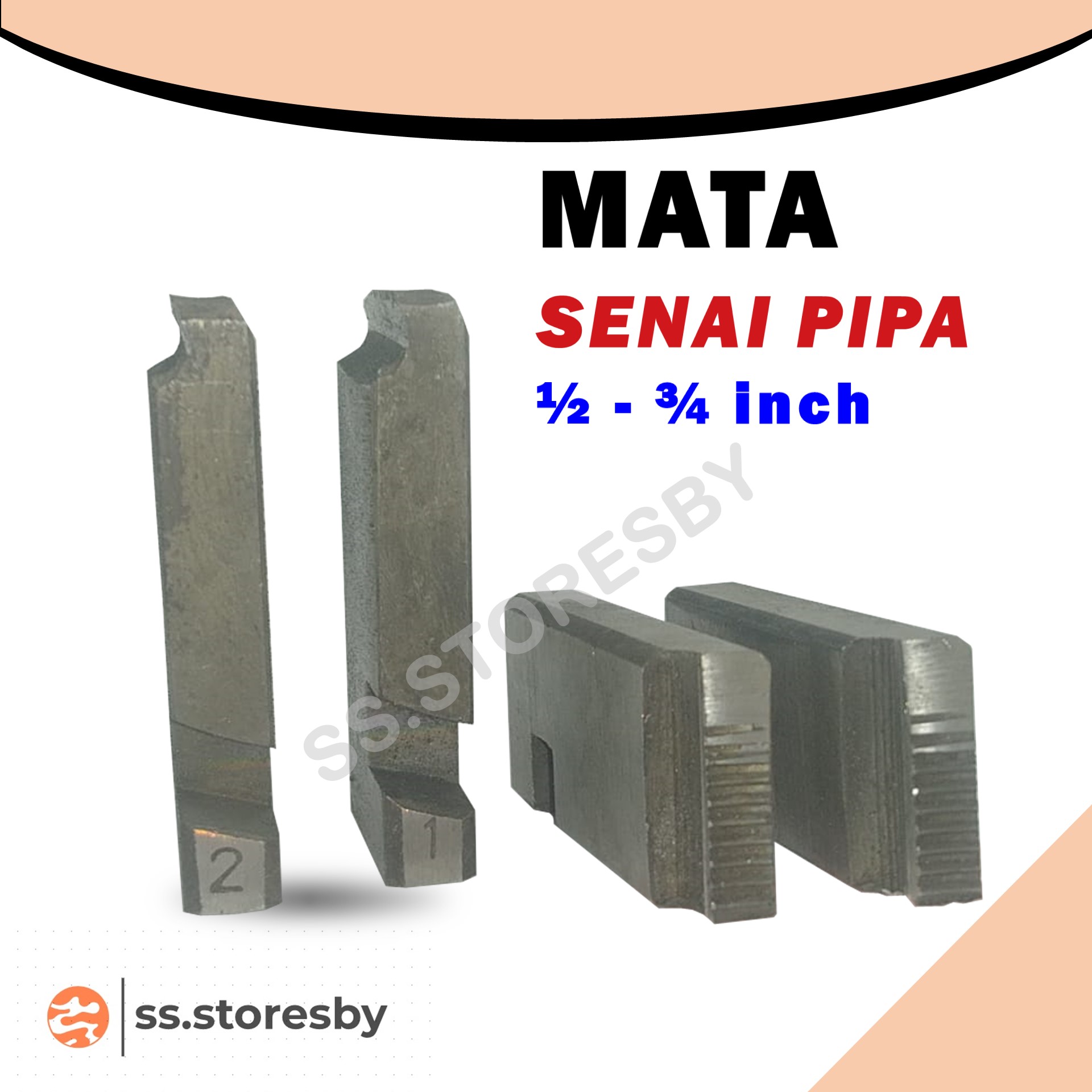 MATA SNEI PIPA MANUAL 1/2" - 3/4" MATA SNAI PIPA MATA SENAI ULIR DRAT ...