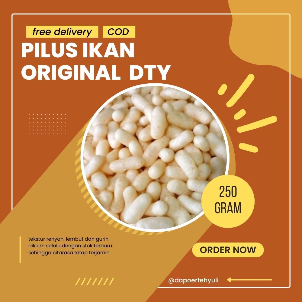 Pilus Ikan Original DTY - Snack Kiloan - Snack Murah - 1 Kg | Lazada ...
