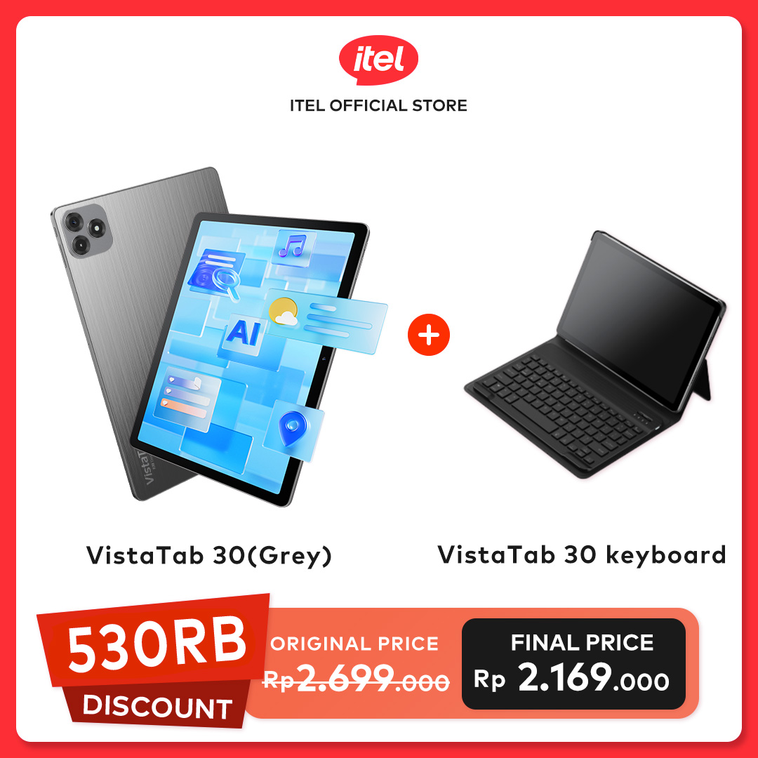 [Hot] itel VistaTab 30 Tablet- 4GB+128GB - 11" FHD+ IPS Display Screen ...