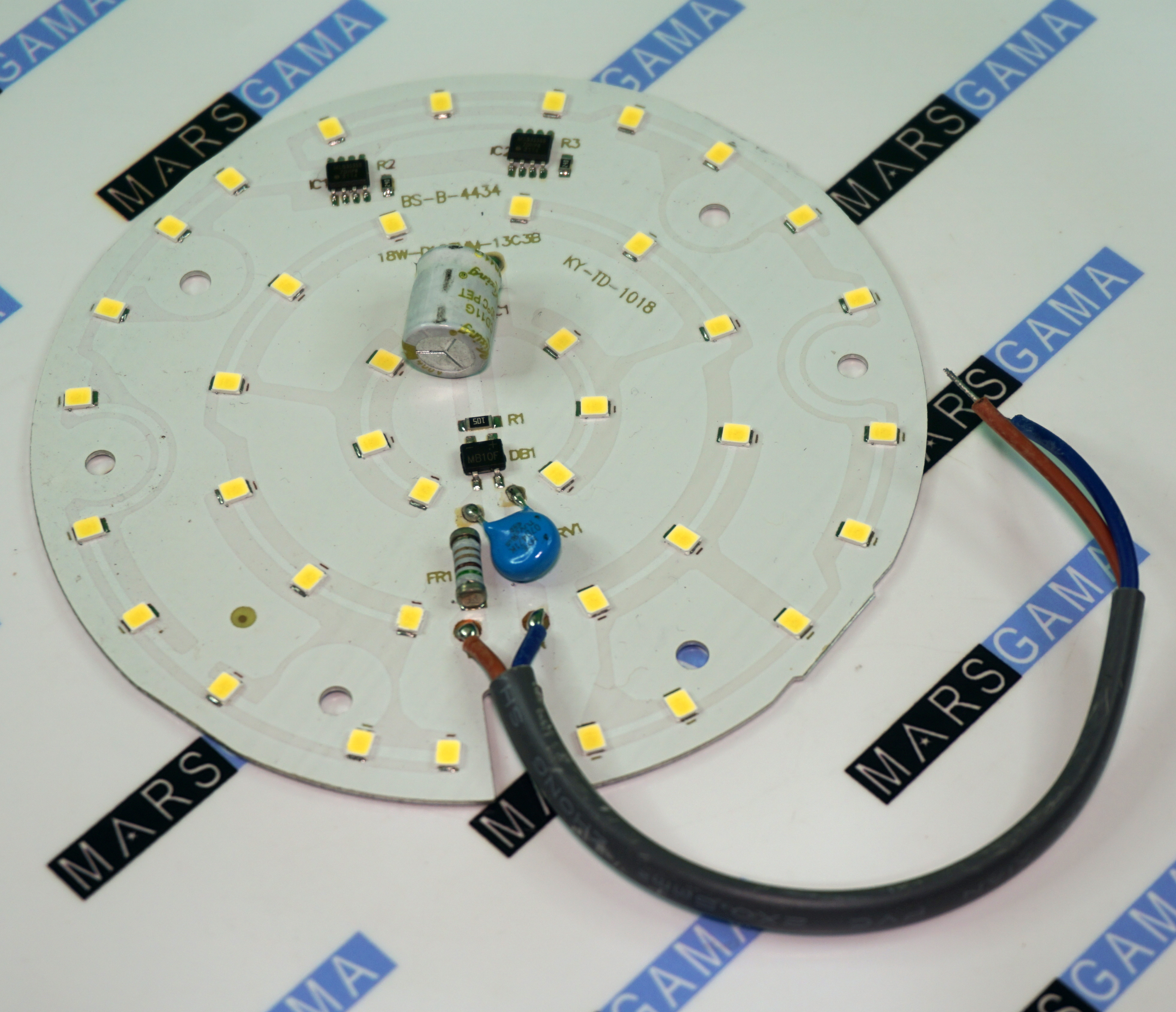 lampu led smd 18 watt AC 220V pcb aluminium 18W | Lazada Indonesia