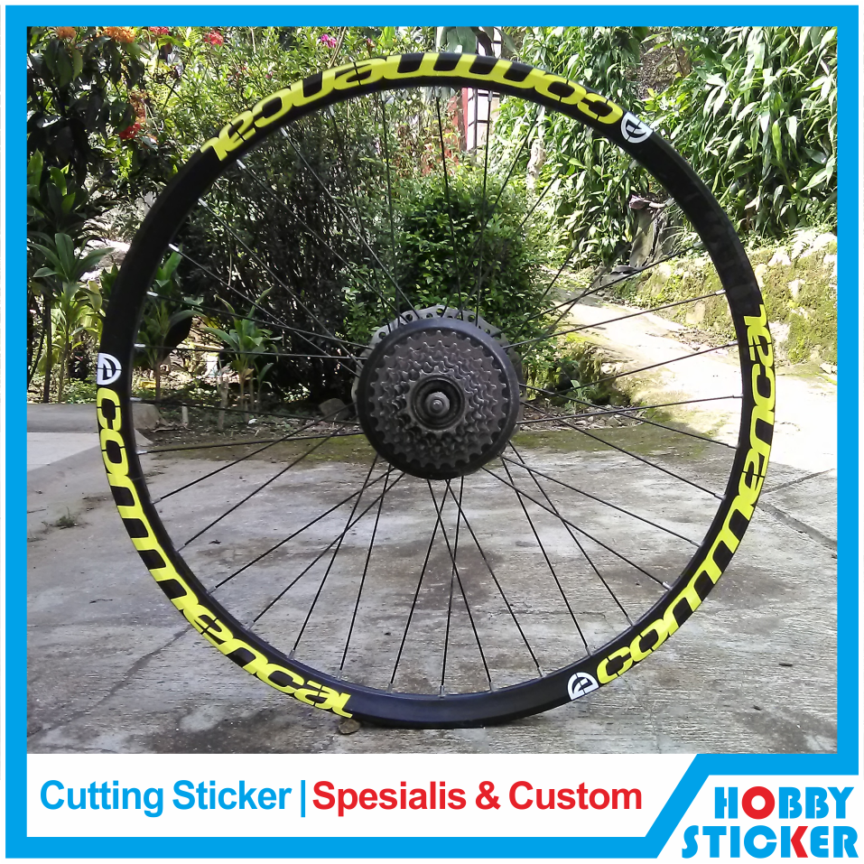 Stiker Rim Commencal Sticker Rims 26 27.5 29 700c Decal Custom | Lazada ...