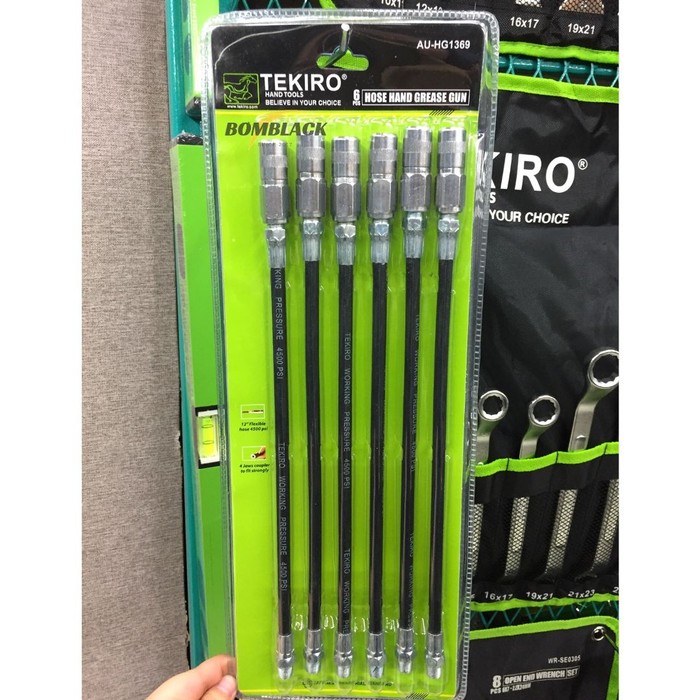 Selang Pompa Oli TEKIRO Selang Gemuk Hose Hand Grease Gun Stempet ...
