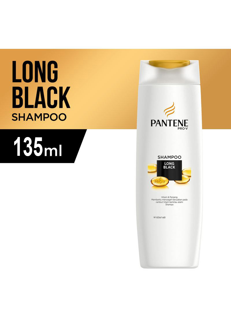 Pantene Shampoo Pro-V Long Black / Hitam & Panjang 130/135Ml | Lazada ...