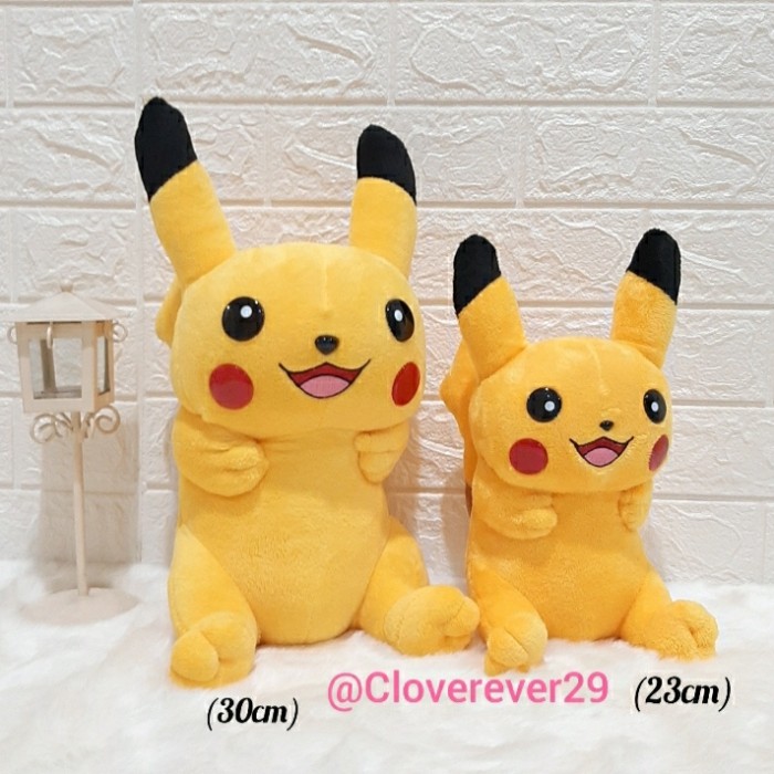 Boneka Pokemon/Pikachu Lucu S/23cm M/30cm - M 30cm | Lazada Indonesia