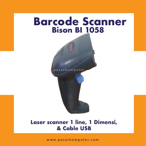 Barocde Scanner Barcode Scanner BISON BI | Lazada Indonesia