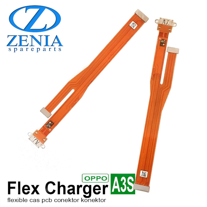 Fleksibel Konektor Charger Oppo A3s - USB Port Connector Flexible ...
