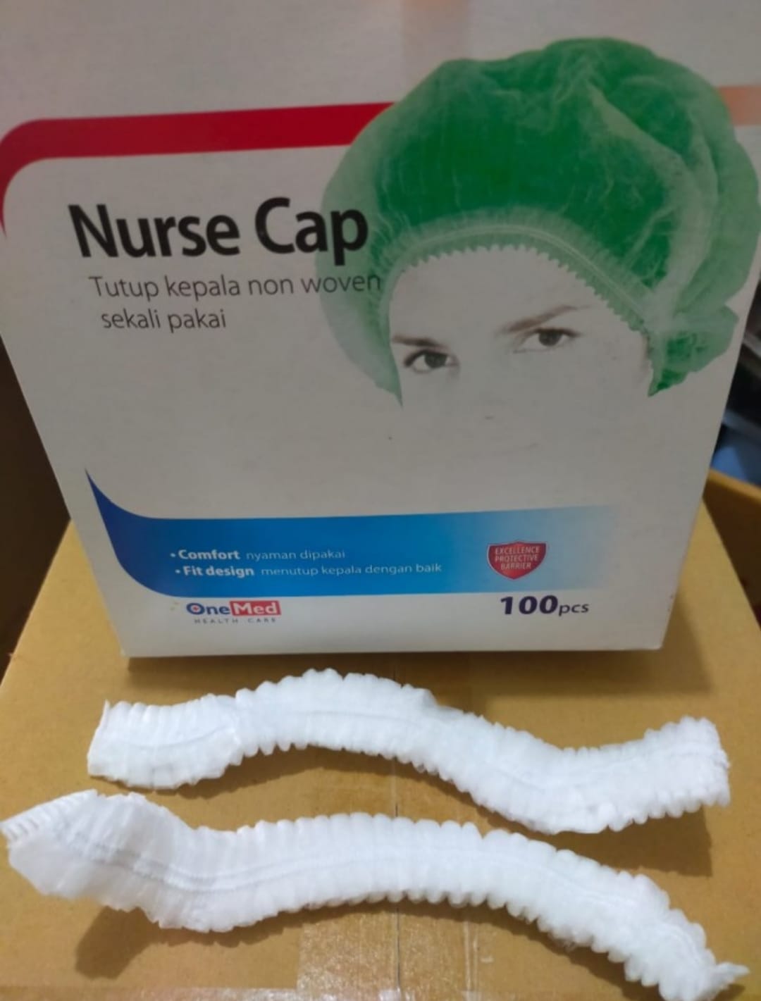 NURSE CAP ONEMED PUTIH 1 BOX ISI 100PCS | Lazada Indonesia