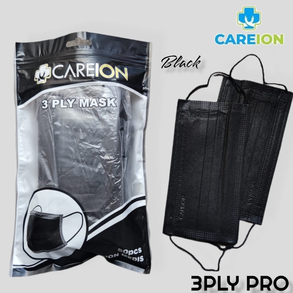 BELLA - 3PLY PRO MASK CAREION EARLOOP EMBOS /50 - MASKER 3PLY PREMIUM ...