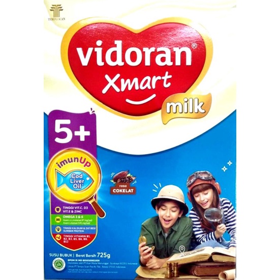 Vidoran Xmart 5+ 350g/ vidorant 5+/ madu,cokelat / susu vidoran ...