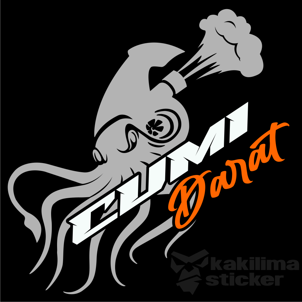 Sticker Cumi Darat, Stiker Cumi-cumi Darat, Sticker mobil diesel ...