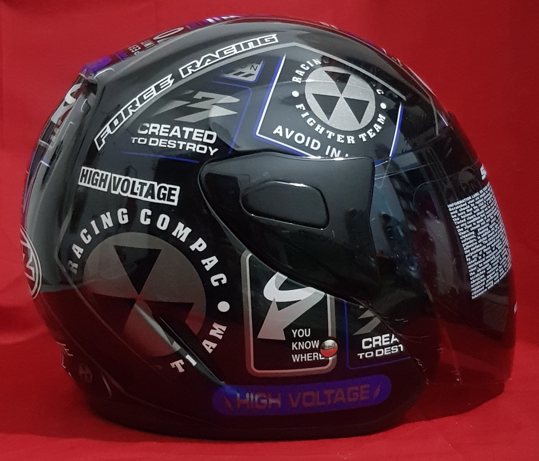 Helm MAZ Sonic SR Motif Force | Lazada Indonesia