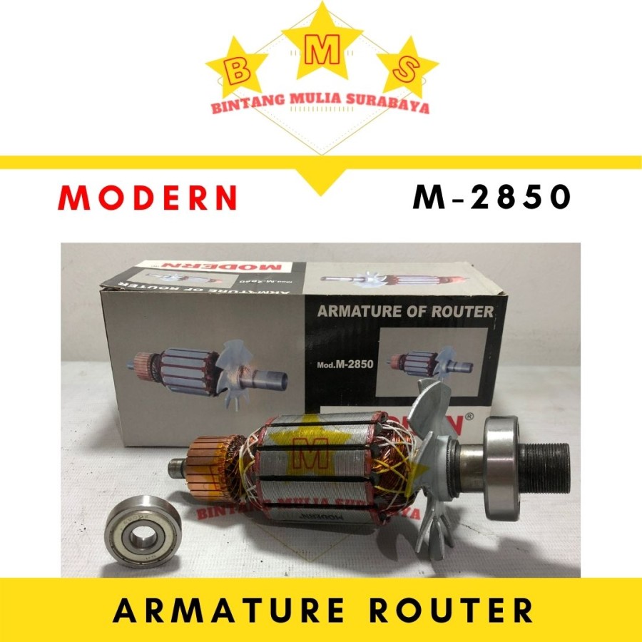ARMATURE ROUTER M 2850 MODERN -ANGKER MESIN ROUTER - ARMATURE ROUTER ...