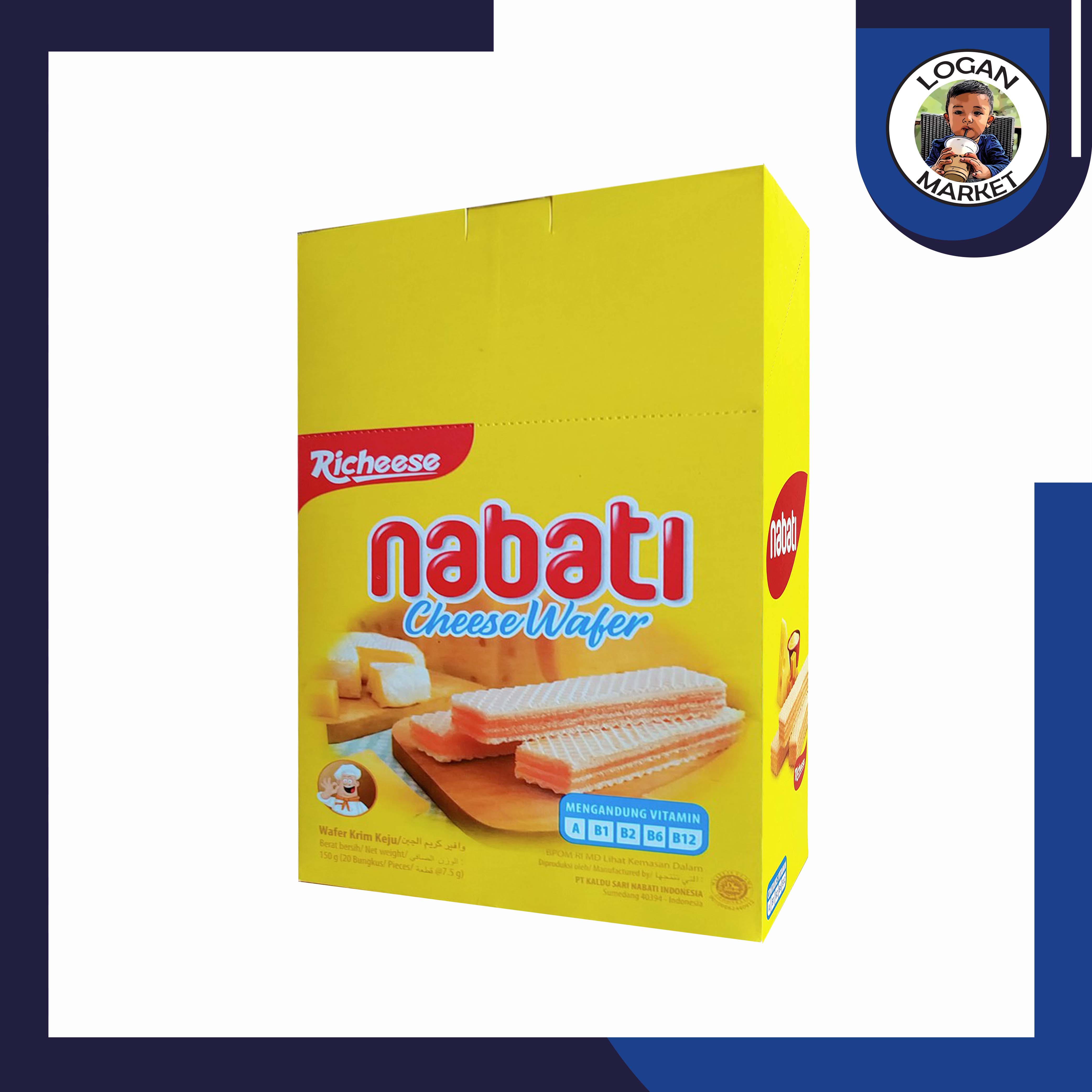 Nabati Wafer Box 20 Pcs 20Pcs 7.5gram 7.5 gram (ex 8 gram) All Variant ...