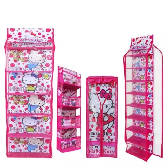 Rak set gantung 4 IN 1 3in1 2IN1 karakter rak sepatu rak tas rak hijab ...