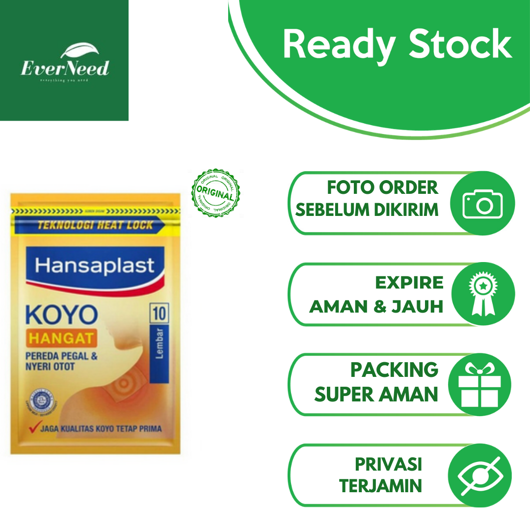 Hansaplast Koyo Hangat per sachet 10 lembar | Lazada Indonesia Hansaplast Koyo Hangat per sachet 10 lembar | Lazada Indonesia