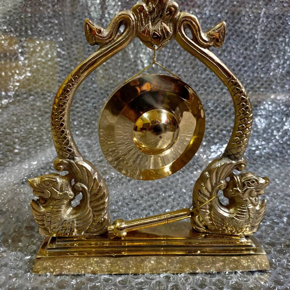 Miniatur Gong Naga / Gong Cantuk Kuningan Ukuran Besar | Lazada Indonesia