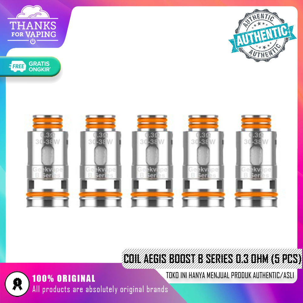 Coil Aegis Boost B Series 0.3 Ohm By GEEKVAPE | Lazada Indonesia