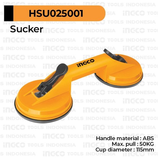 Kop Kaca 2 Kaki INGCO HSU025001 50kg Glass Cup Alat Pengangkat Angkat ...