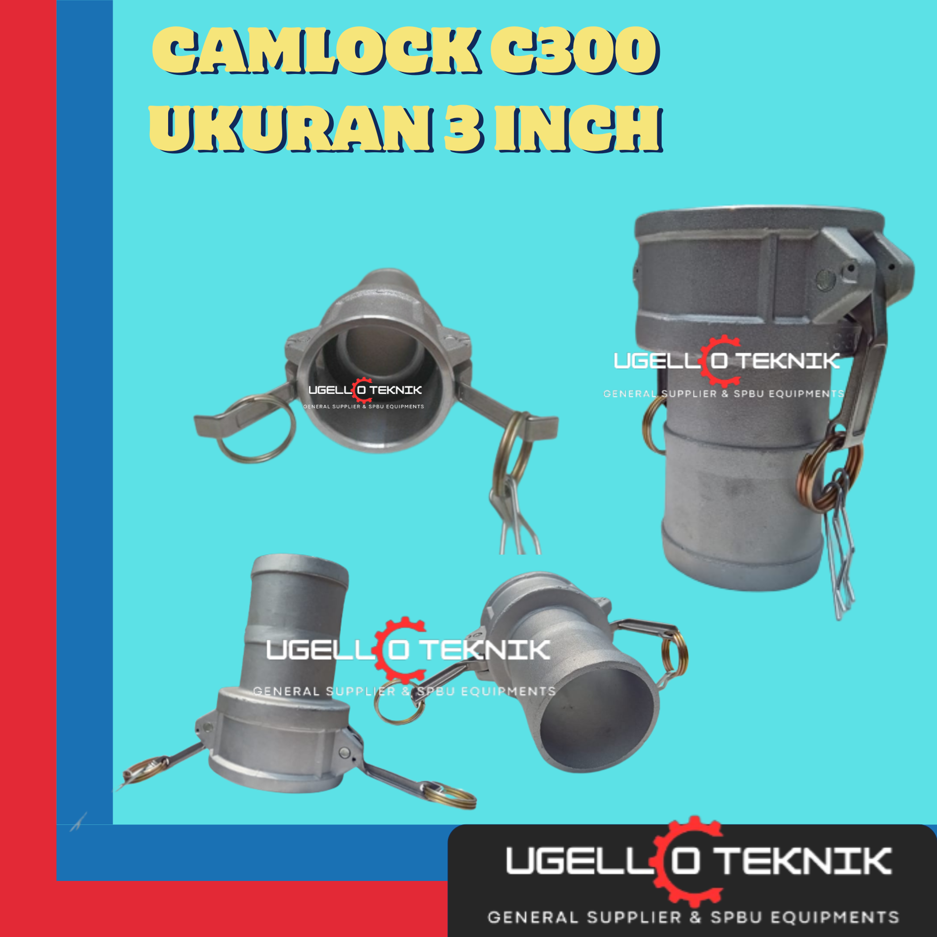 Camlock C300 Ukuran 3 inch | Lazada Indonesia