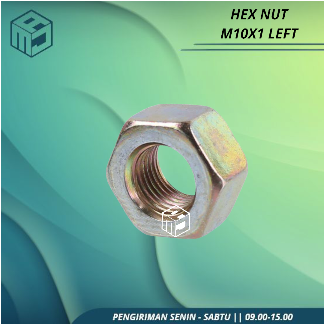 Hex Nut M10X1 Left Baut Kiri Senso MS070 Chainsaw 070 Mur | Lazada ...