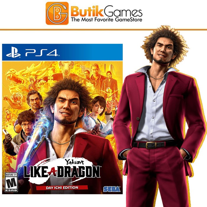 Bisa COD Yakuza Like a Dragon PS4 Day Ichi Edition Bagus | Lazada Indonesia